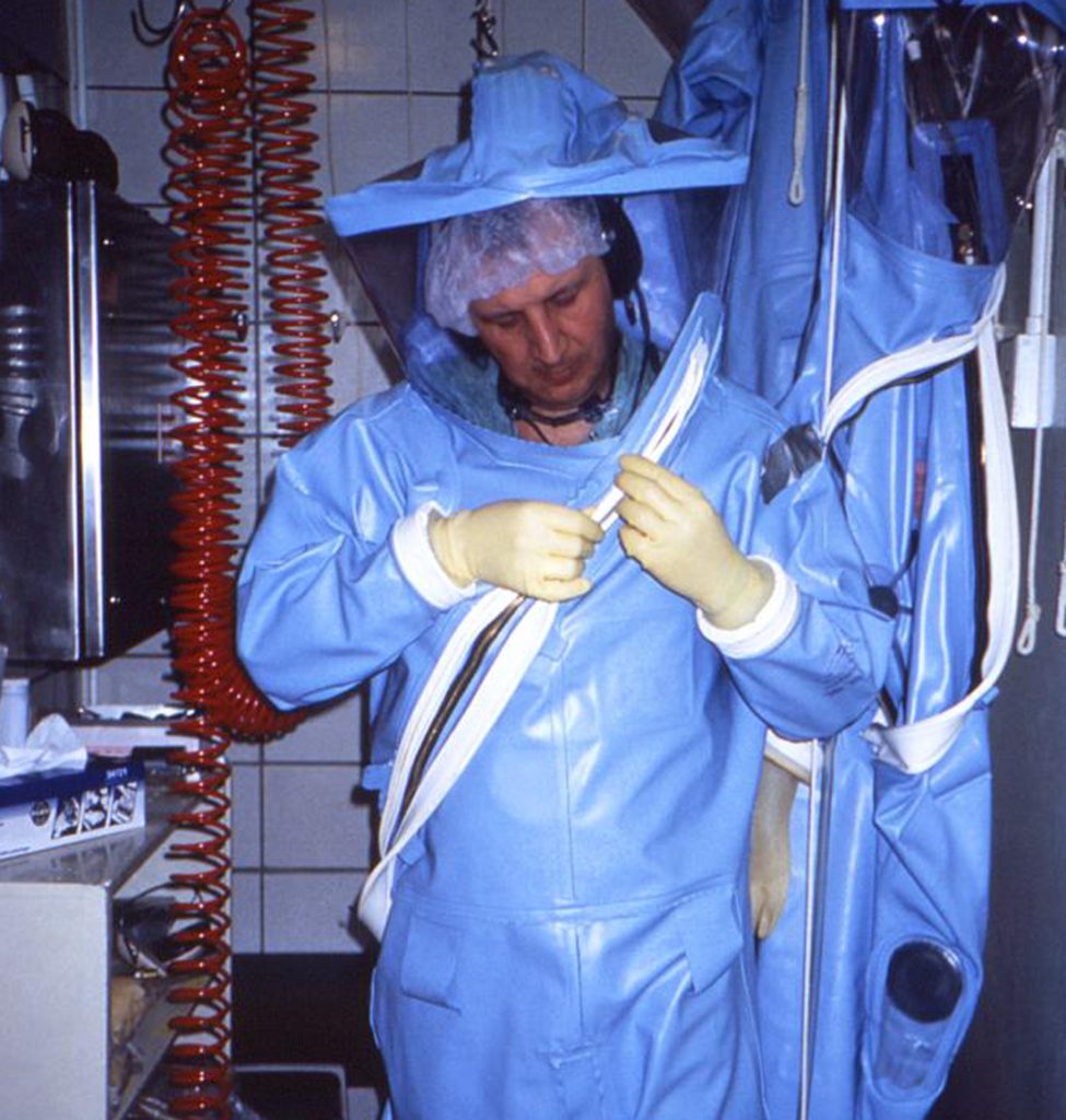 The CDC opened its first biological containment lab ...