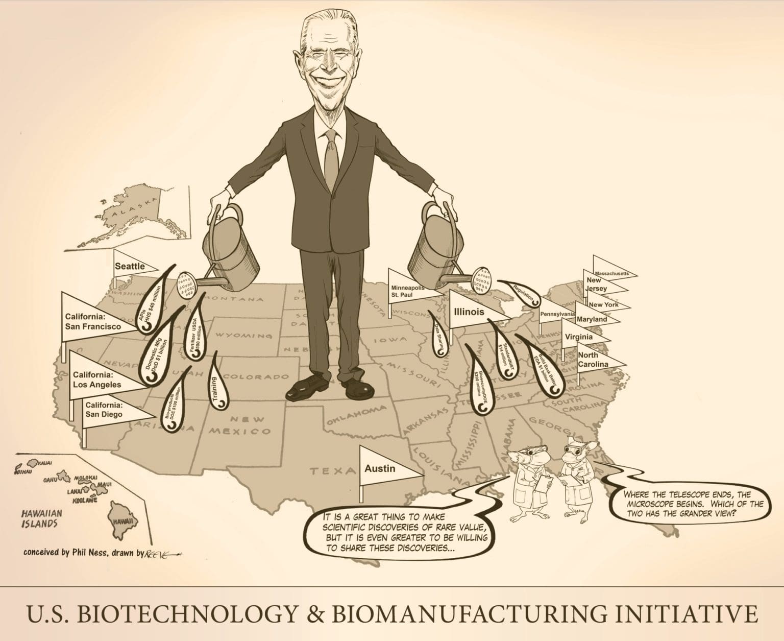 Original Life Science Cartoons - Biotech Cartoons - LifeScienceHistory.com